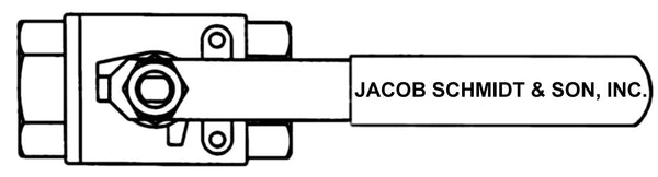 1/2" Threaded Ball Valve – Jacob Schmidt & Son